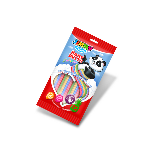 Jimmy The Panda Sour Belts 75g – Just4less