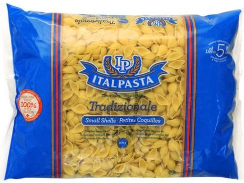 ITALPASTA Small Shells pasta 900g – Just4less